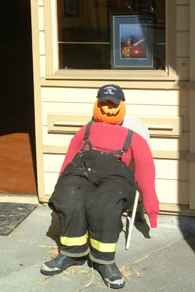 Fireman Scarecrow - Knowlesville